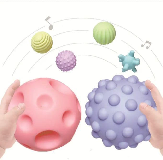 Baby Squeeze Balls 18m+ - minimore-eg.com