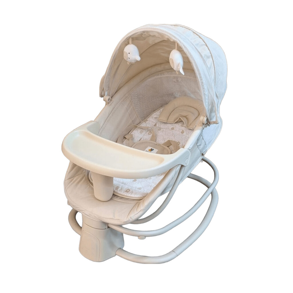Mastela 4-in-1 Baby Bassinet – Cradle, Bedside, Bouncer & More