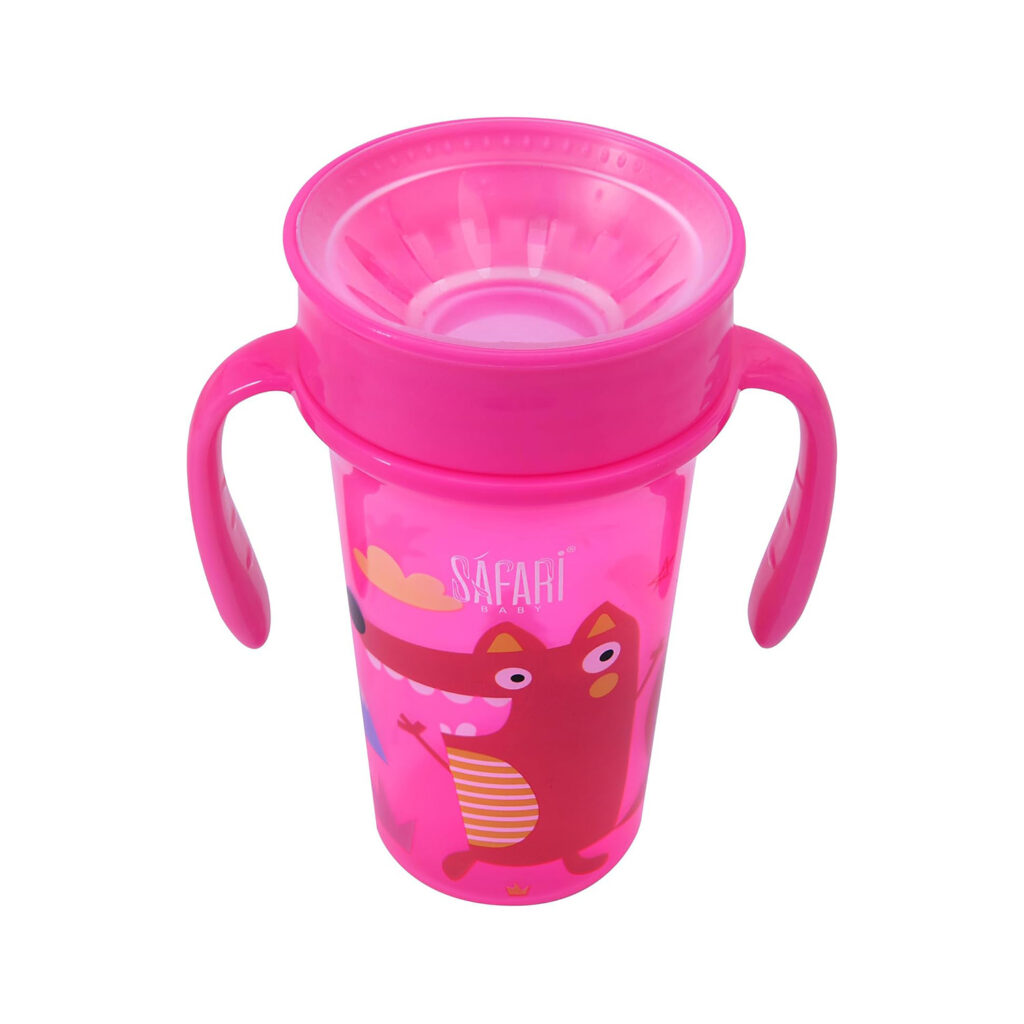 Safari Baby 360° Cup With Handle 300ml 12m+ | MiniMore
