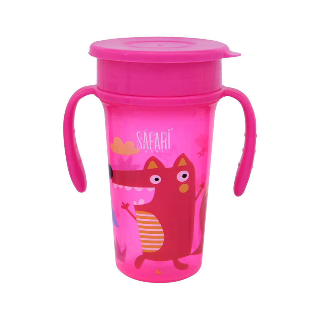 Safari Baby 360° Cup With Handle 300ml 12m+ | MiniMore