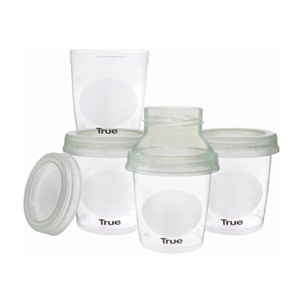 Store with Ease – True Baby Milk & Food Containers (4pcs)| MiniMore