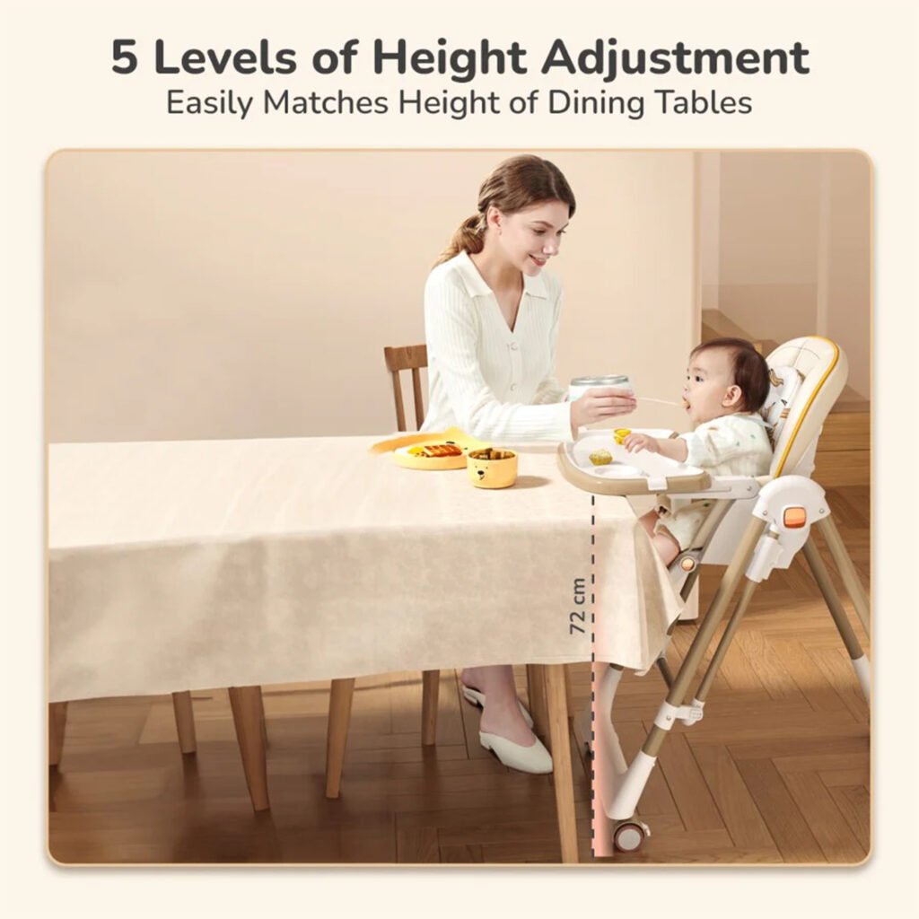 Best 4-in-1 Baby High Chair with Swing - Umbrella in Egypt