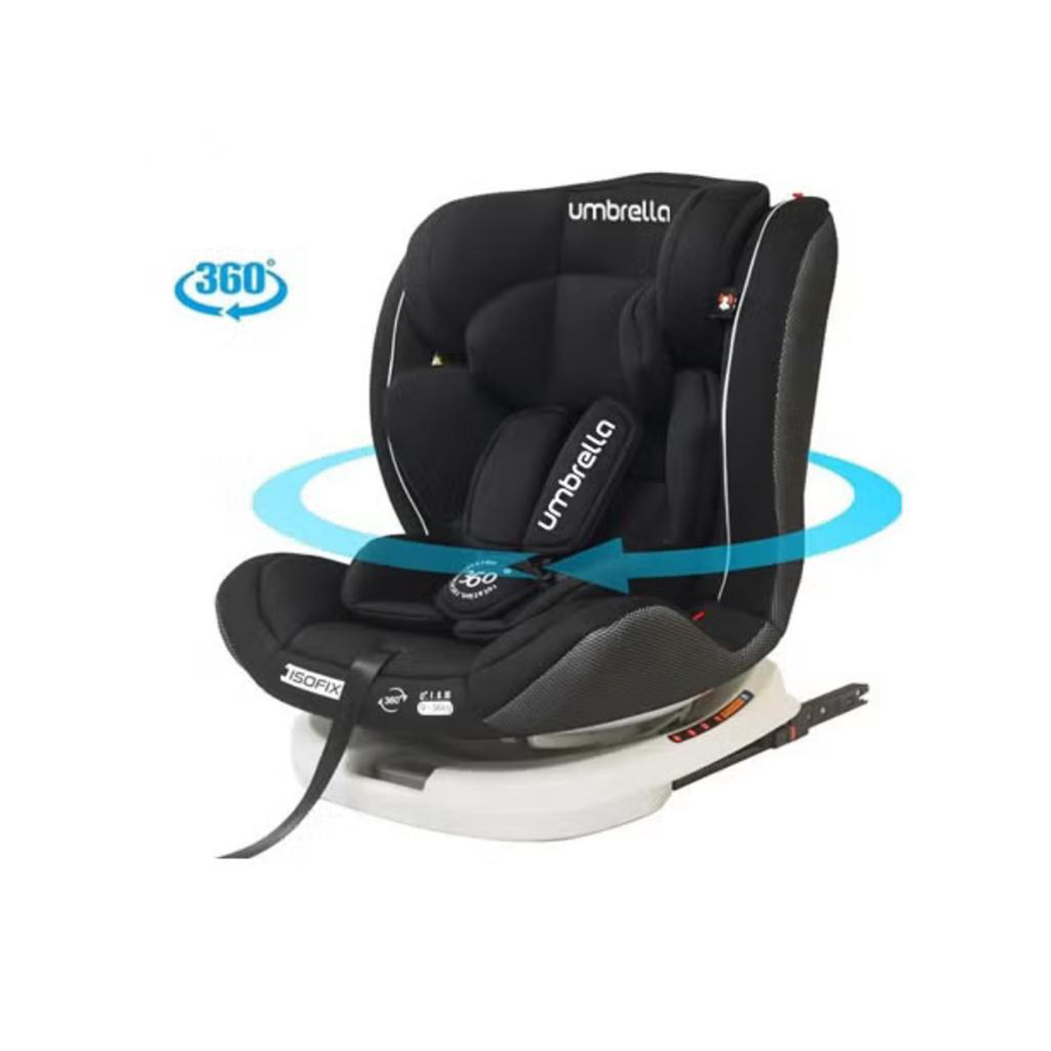 Isofix 360° Umbrella Car Seat - Stage 3 for Ages 0-12 - minimore