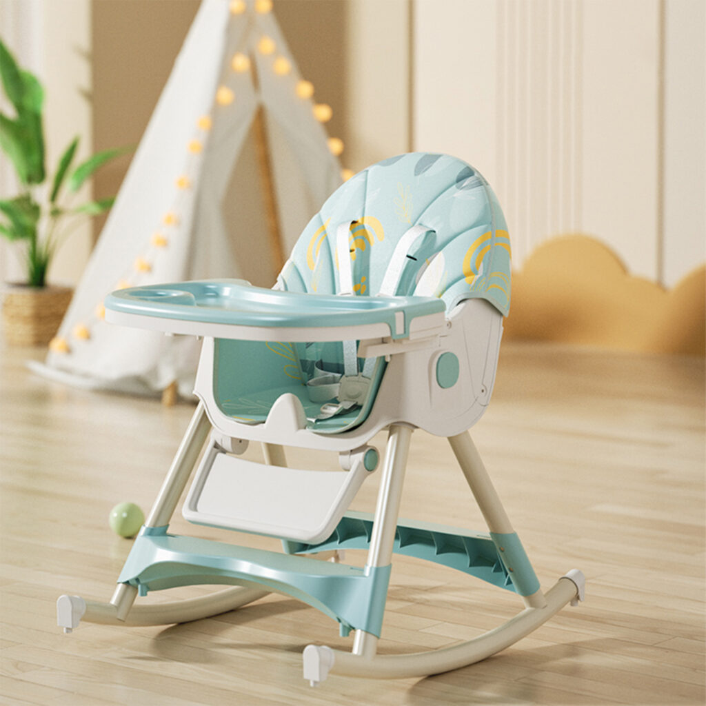 Kidilo 8131A Rocking High Chair | MiniMore