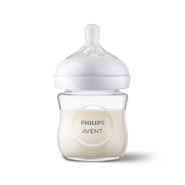 Philips Avent 0m+ 120ml Natural Response Glass Baby Bottle | MiniMore