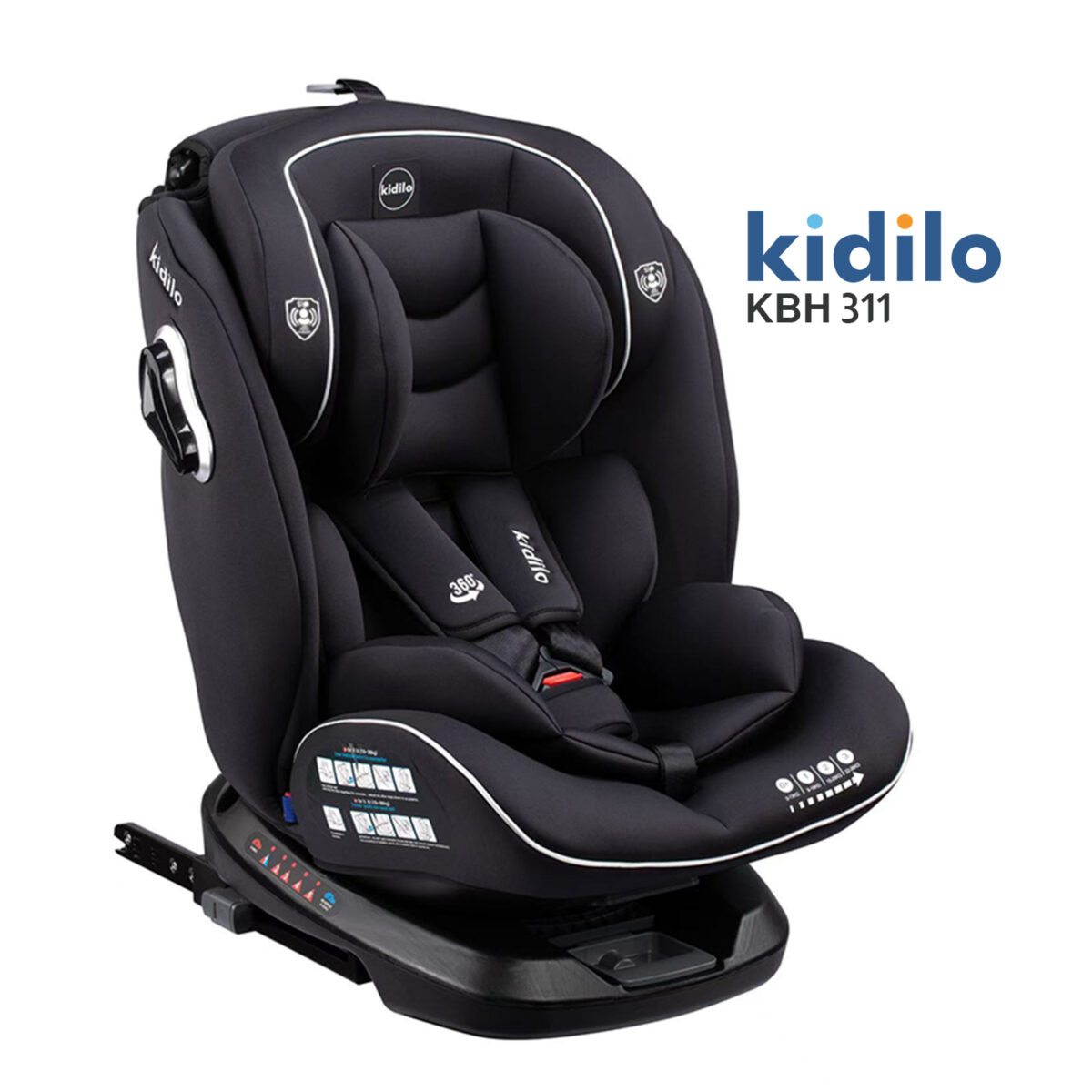 Kidilo KBH311 Isofix Car Seat | MiniMore