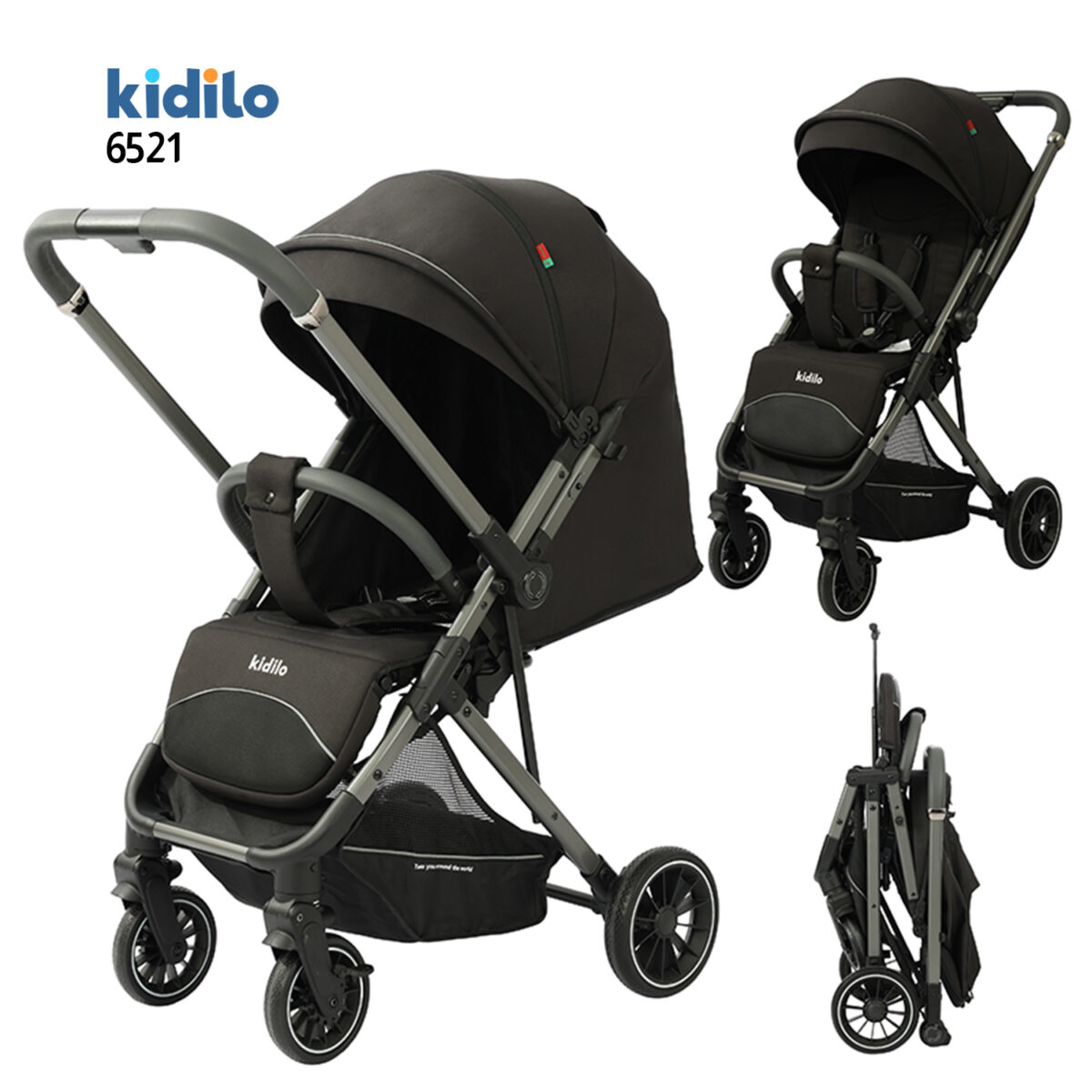 Kidilo 6521 Stroller | MiniMore