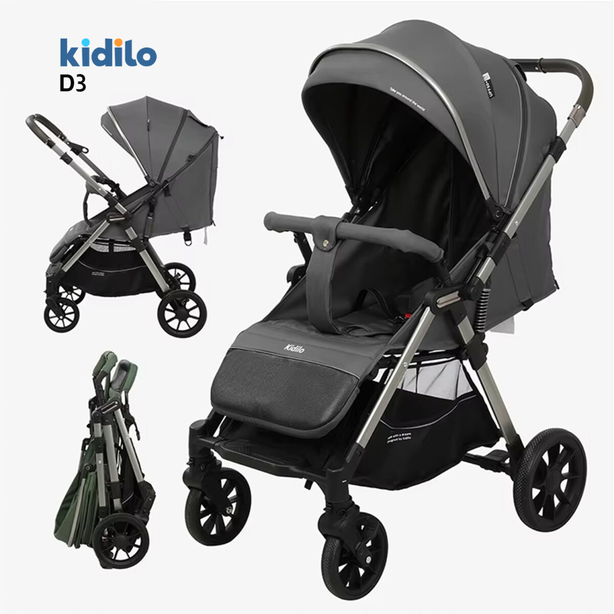 Kidilo D3 Stroller | MiniMore