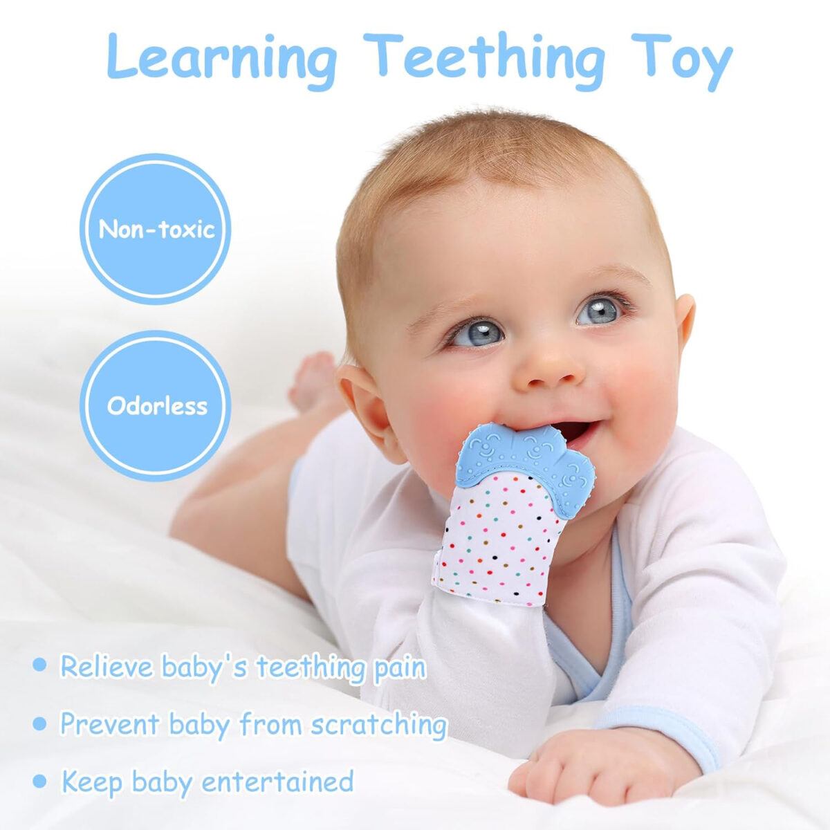 Silicone Baby Teething Gloves | MiniMore