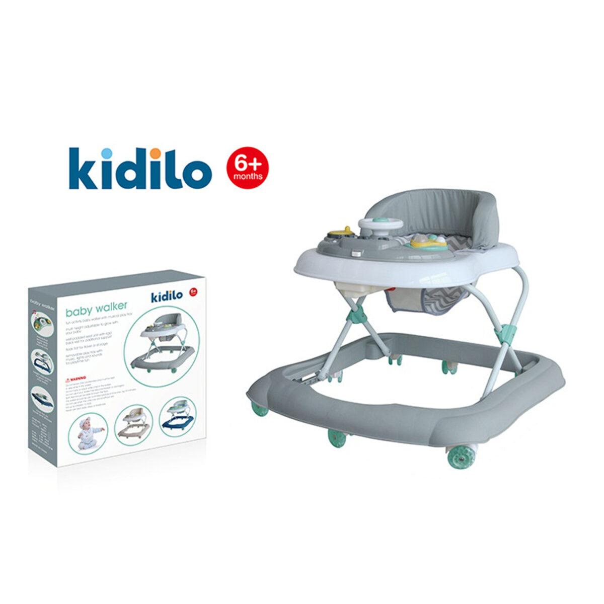 Kidilo Baby Walker 6m+ – Best Choice in Egypt-minimore